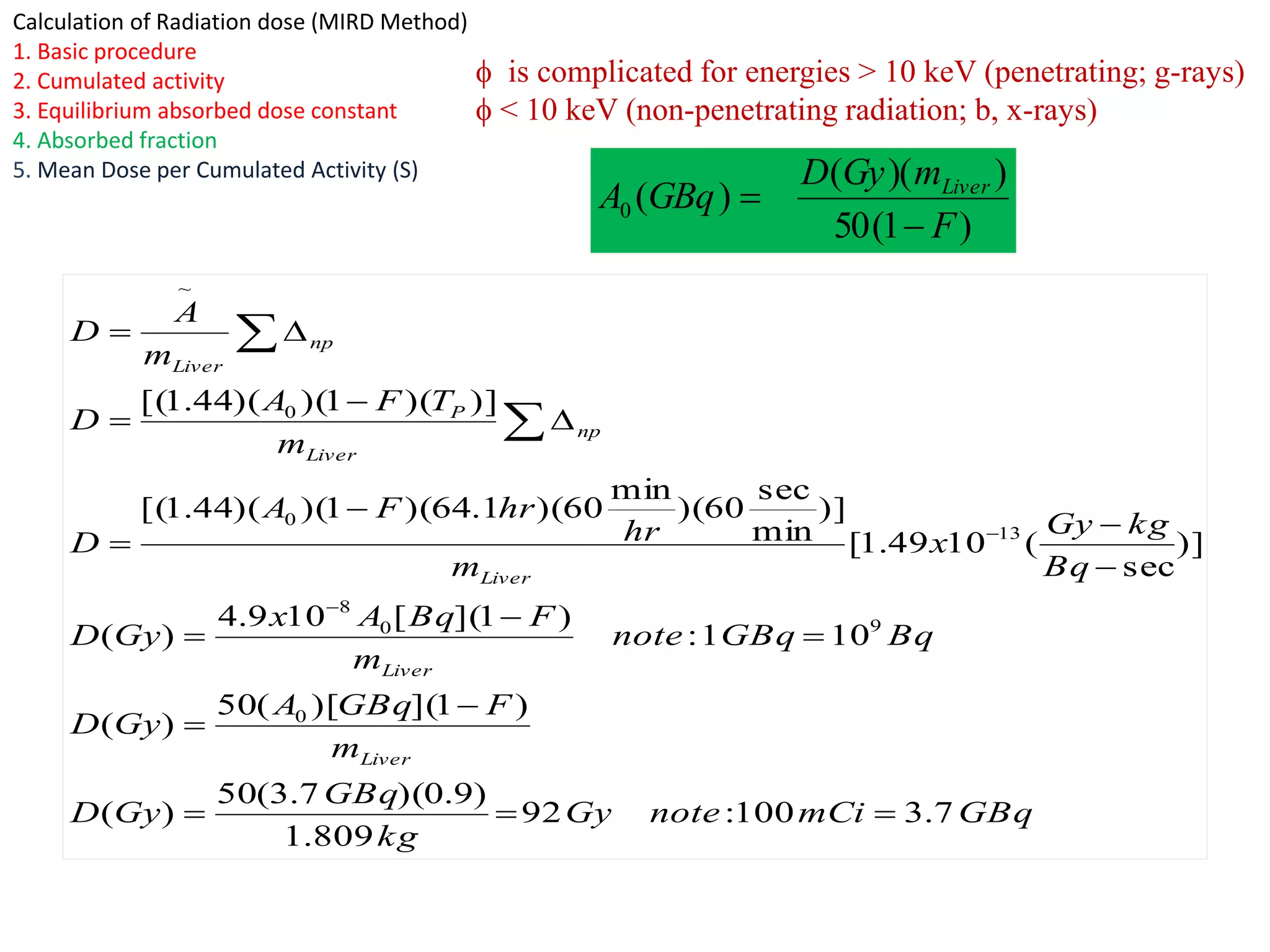 Medical Internal Radiation Dosimetry | PPTX