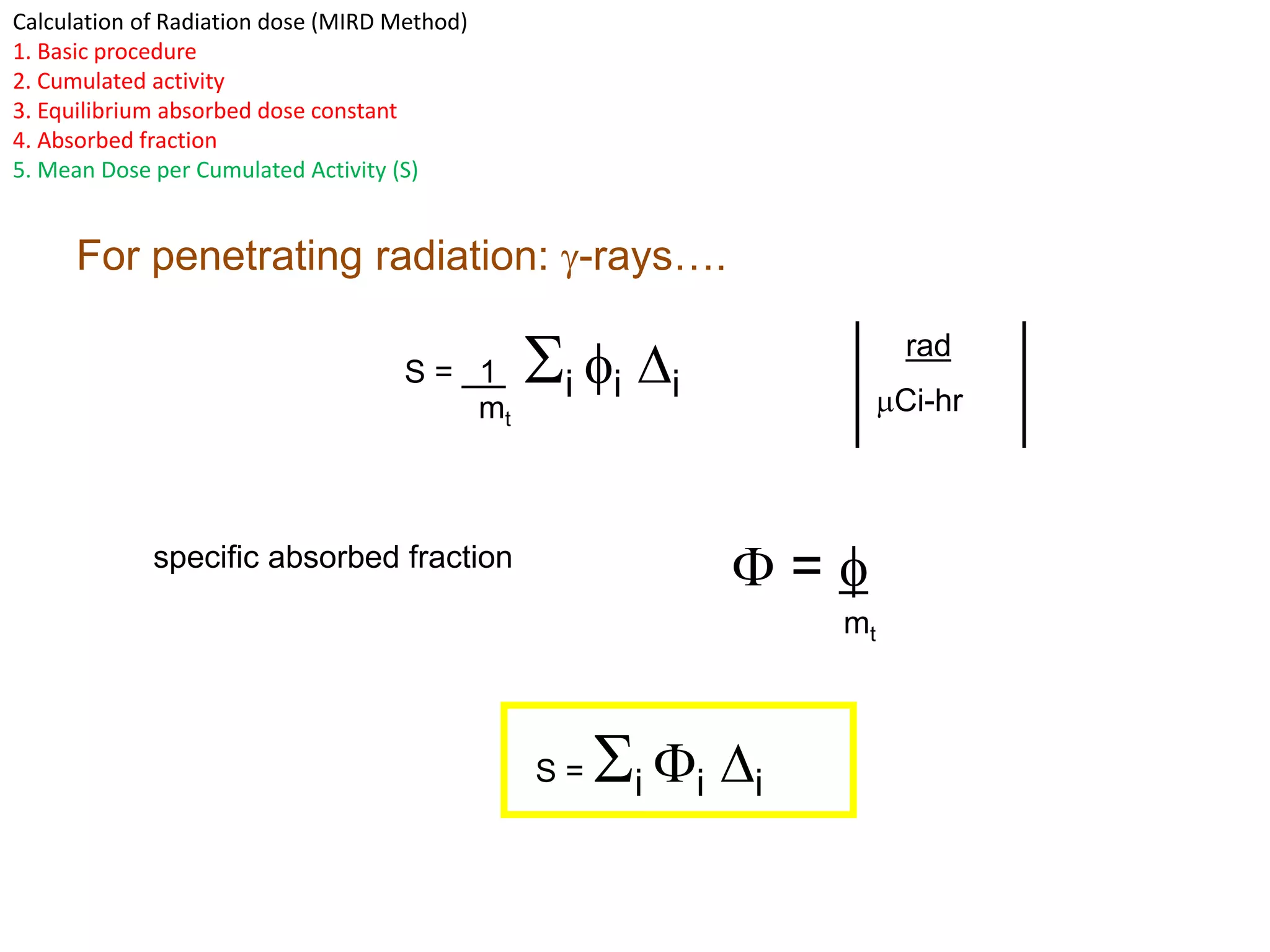 Medical Internal Radiation Dosimetry | PPTX