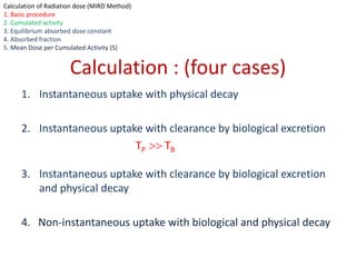 Medical Internal Radiation Dosimetry | PPTX