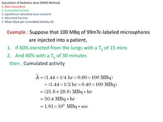 Medical Internal Radiation Dosimetry | PPTX