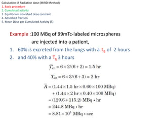 Medical Internal Radiation Dosimetry | PPTX