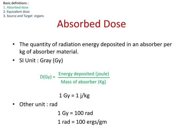 Medical Internal Radiation Dosimetry | PPTX