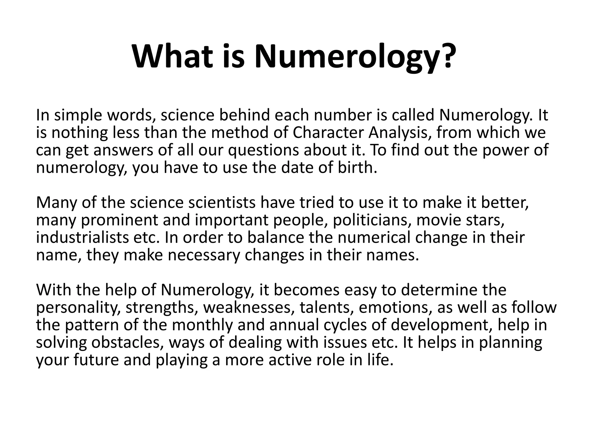 Mirecle numbers | PPTX | Astrology | Religion & Spirituality