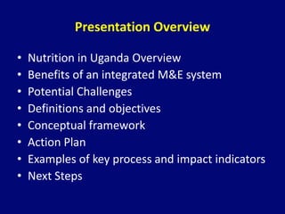 Uganda Integrated Nutrition Information System | PPT