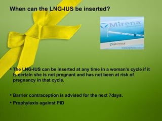 Mirena contraception | PPT