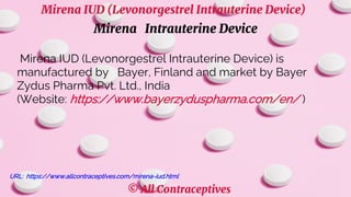 Mirena IUD (Levonorgestrel Intrauterine Device) | PDF | Birth Control ...