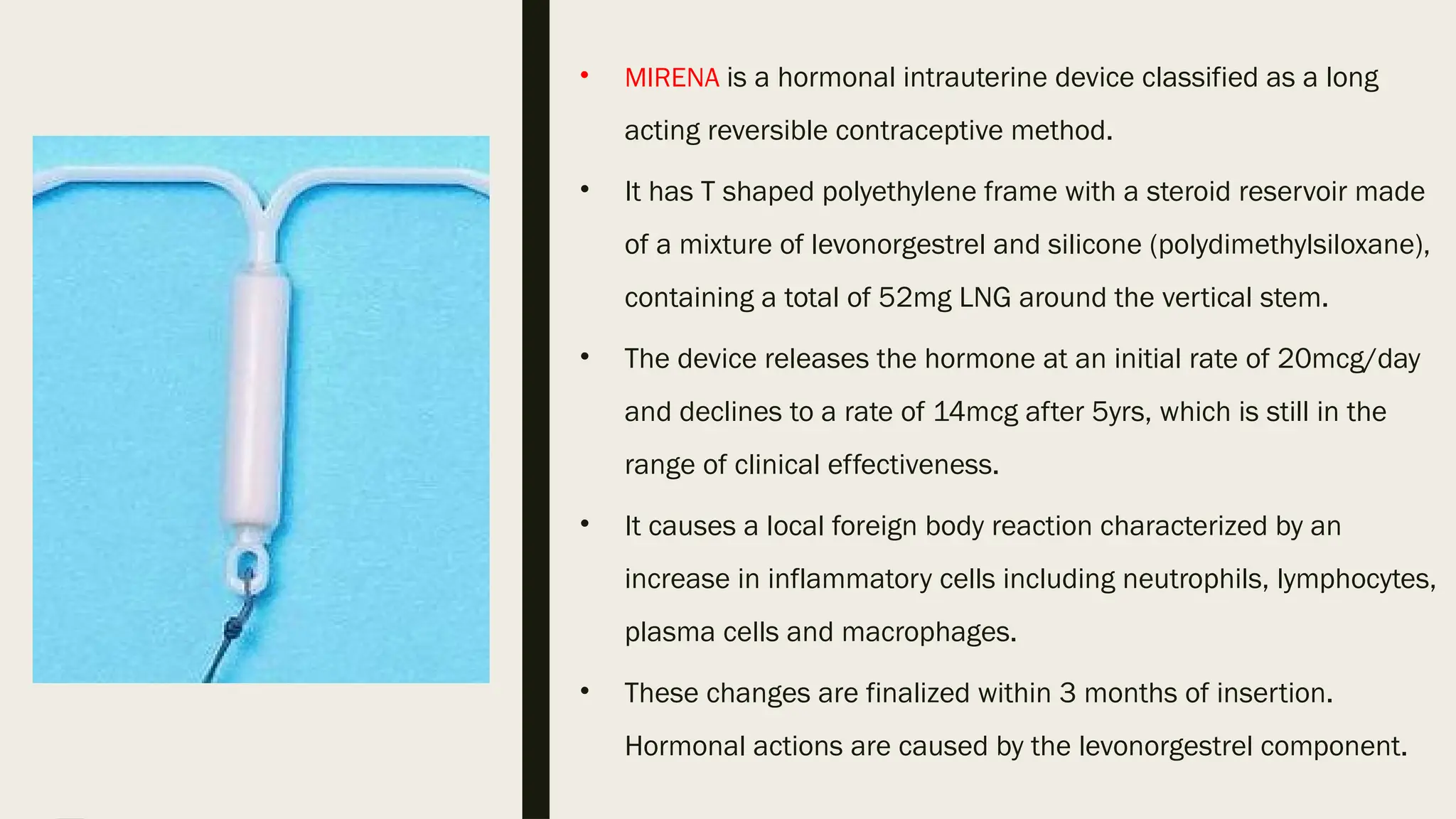 MIRENA,IUCDpptx.pptx mirena iucd levonorgestrol | PPTX