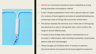 MIRENA,IUCDpptx.pptx mirena iucd levonorgestrol | PPTX