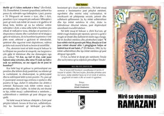 Miresevjen muaji ramazan | PDF