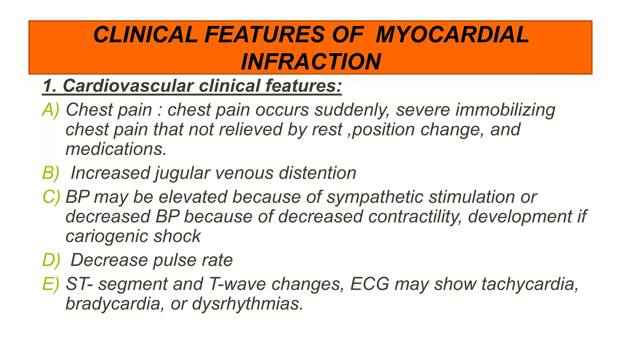 Myocardial infraction or Heart attack | PPT