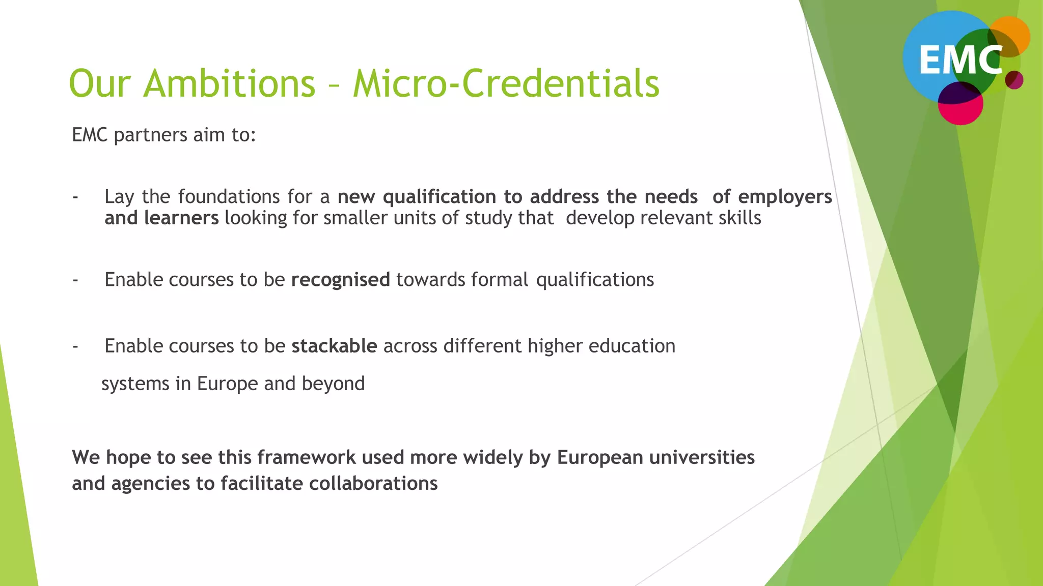 Introduction to Common Microcredential Framework | PDF