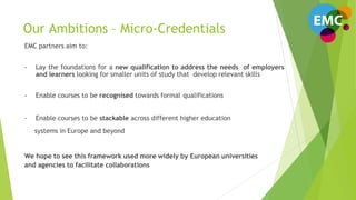 Introduction to Common Microcredential Framework | PDF