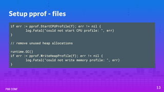 Profiling your Go Service with pprof by Miriah Peterson | PPT