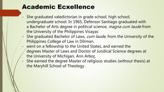 Miriam Defensor Santiago | PPTX