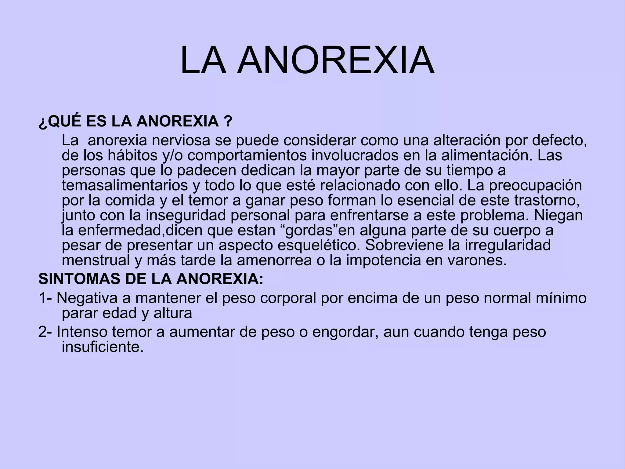Anorexia-Bulimia (IES.Ojos del Guadiana) | PPT