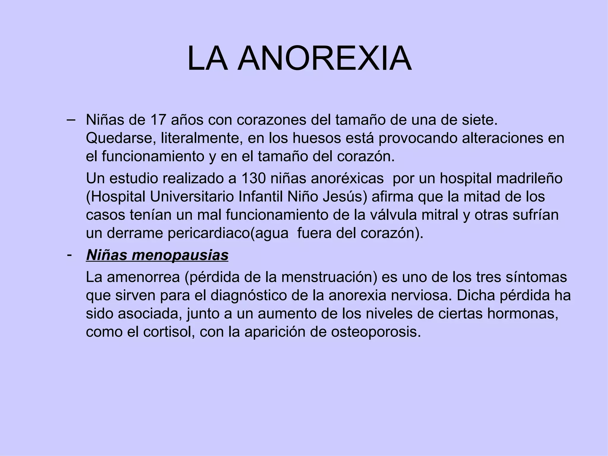Anorexia-Bulimia (IES.Ojos del Guadiana) | PPT