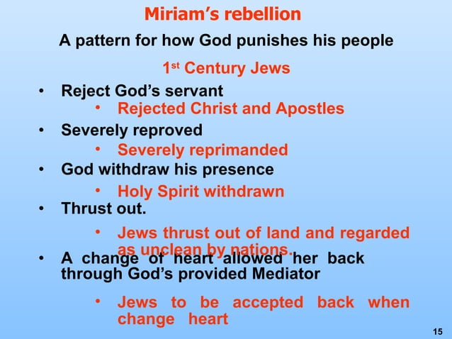 Character Study Miriam | PPT | Christianity | Religion & Spirituality
