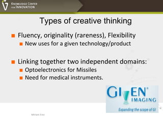 Miriam Erez | Innovation and culture Costa Rica | September 5th, 2012 | PPT