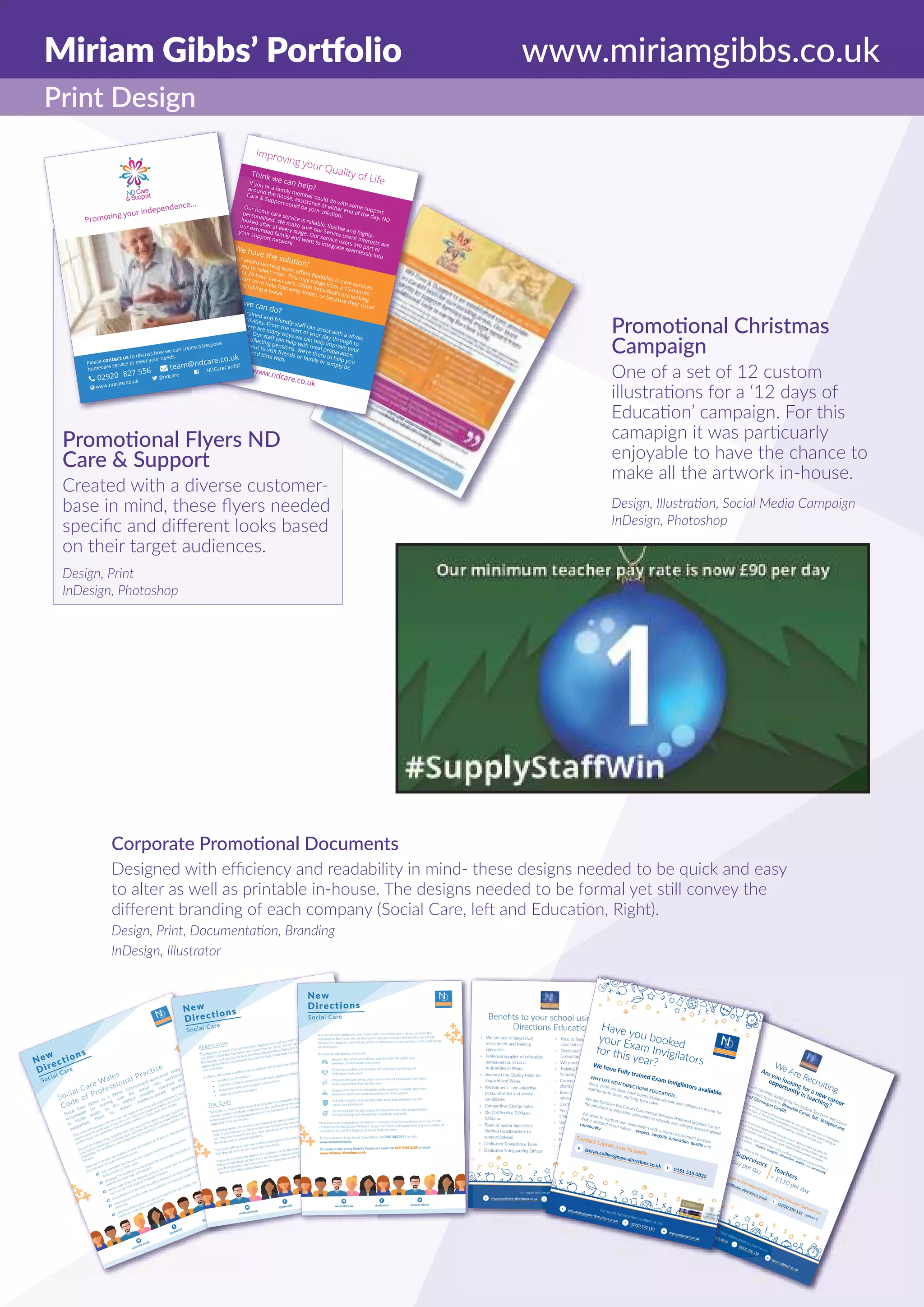 Miriam Gibbs CV and Portfolio Sample | PDF