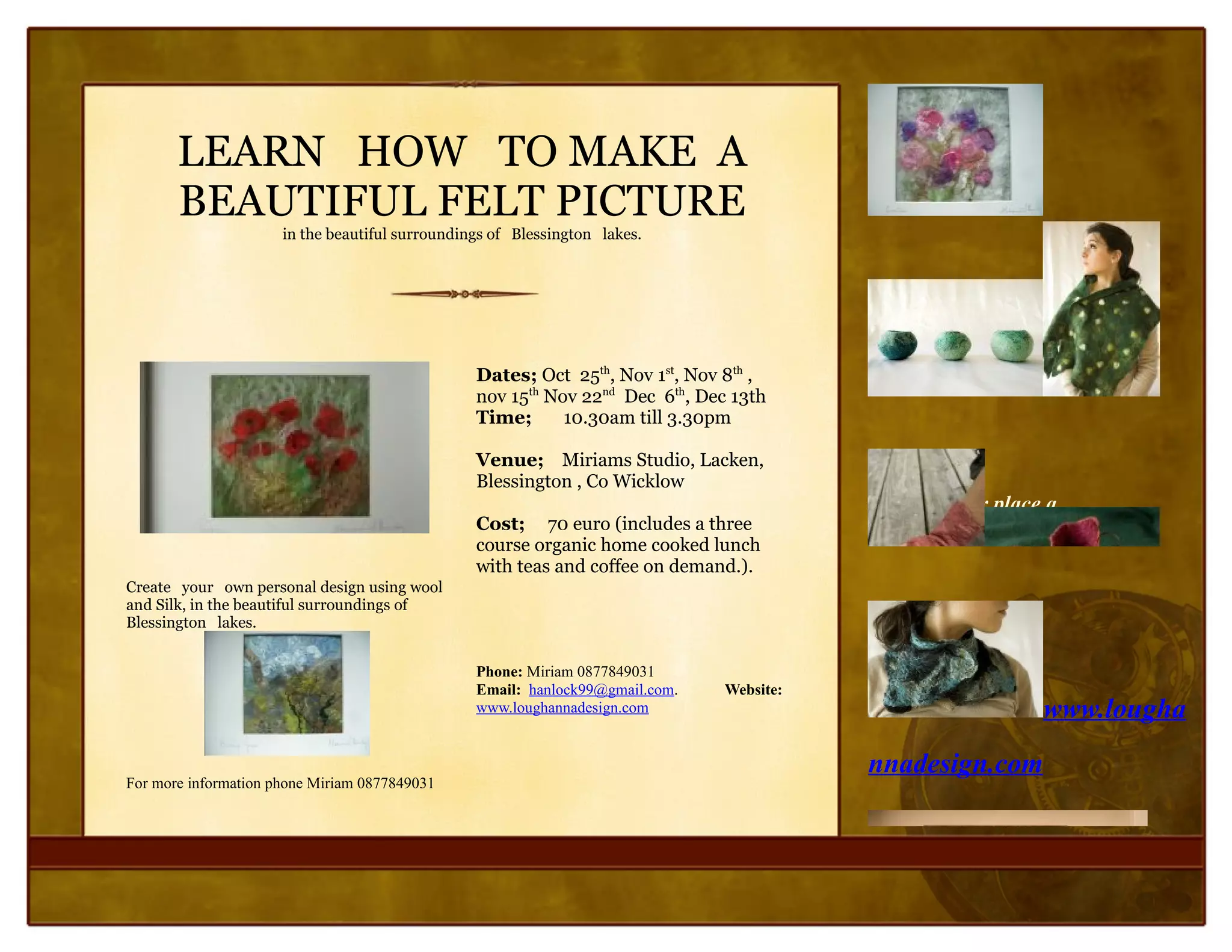 Felt Making Workshop | DOC