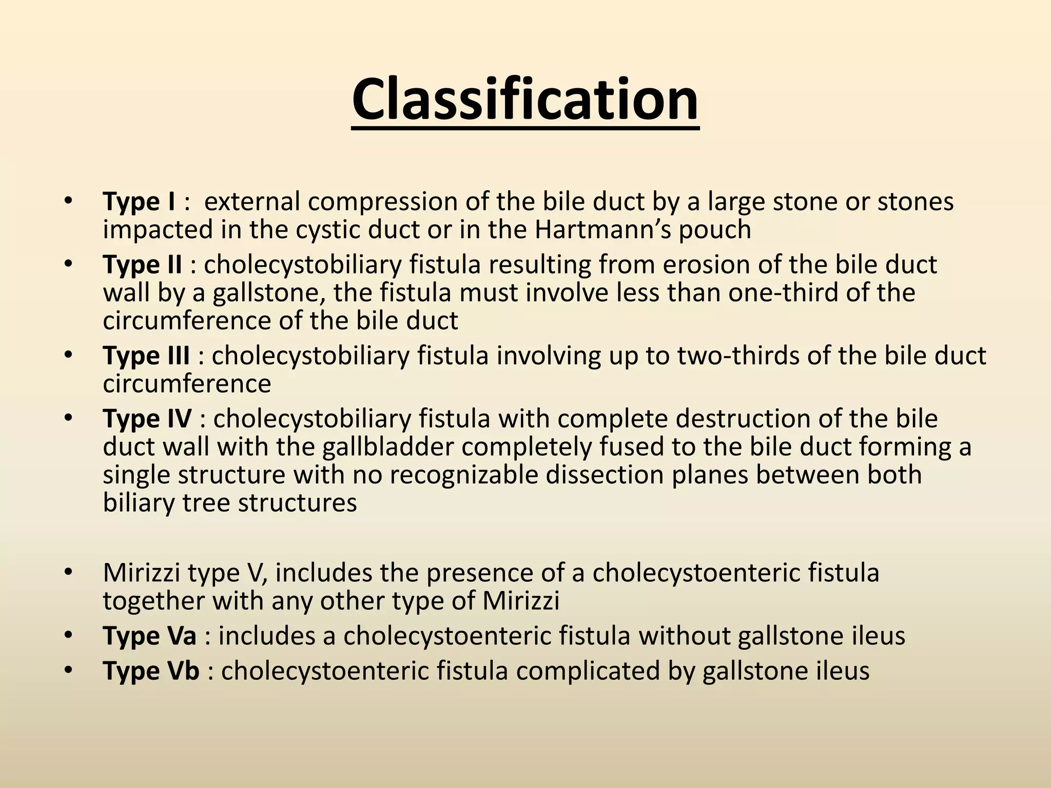 Mirizzi syndrome | PPTX