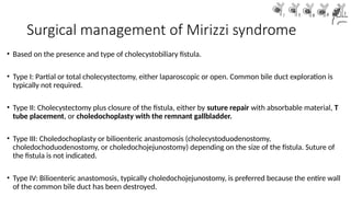 Management and diagnosis of Mirizzi syndrome.pptx
