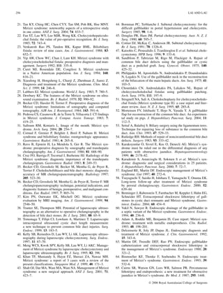 Mirizzi syndrome history, present and | PDF