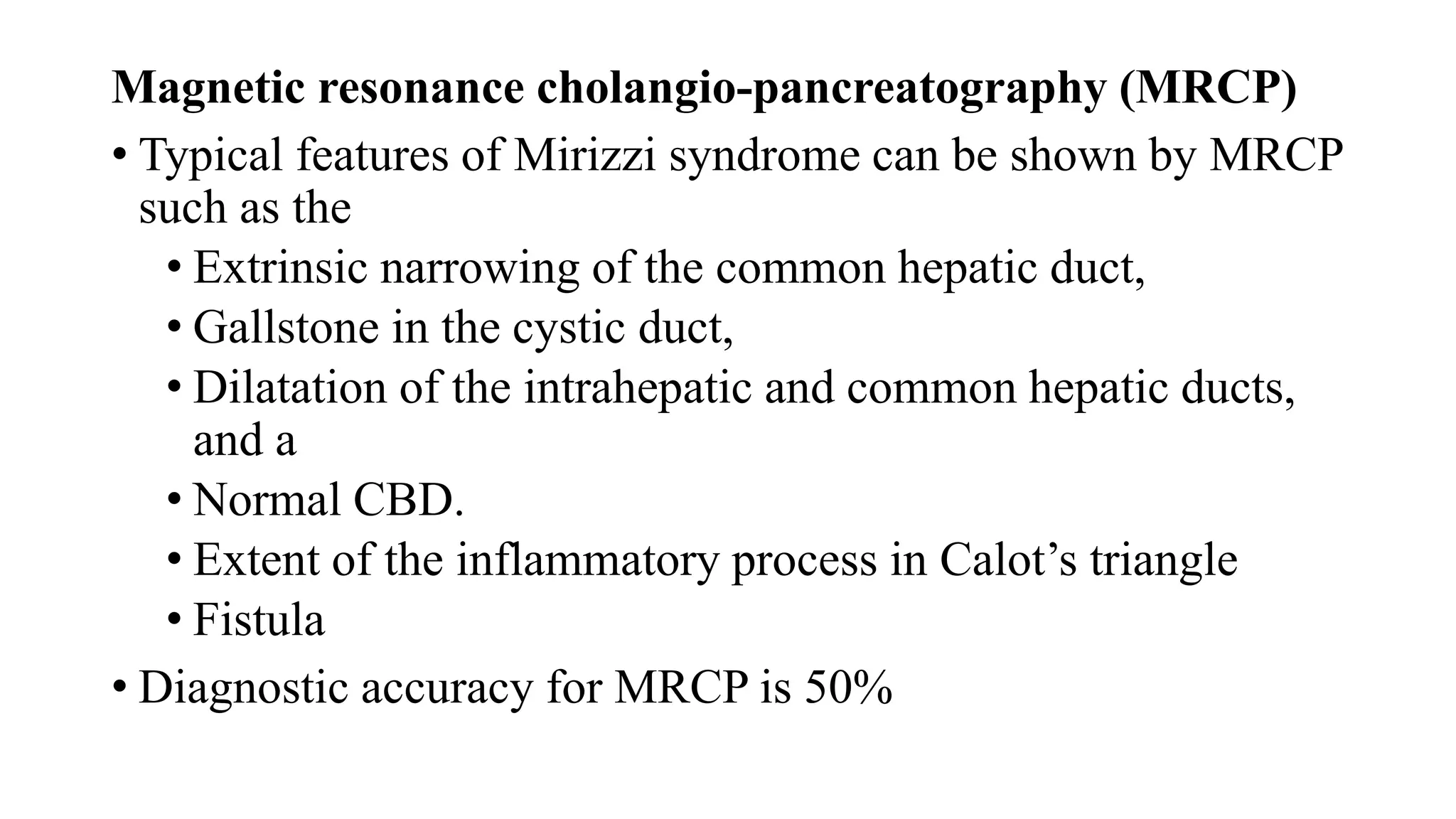 Mirizzi syndrome ppt | PPTX