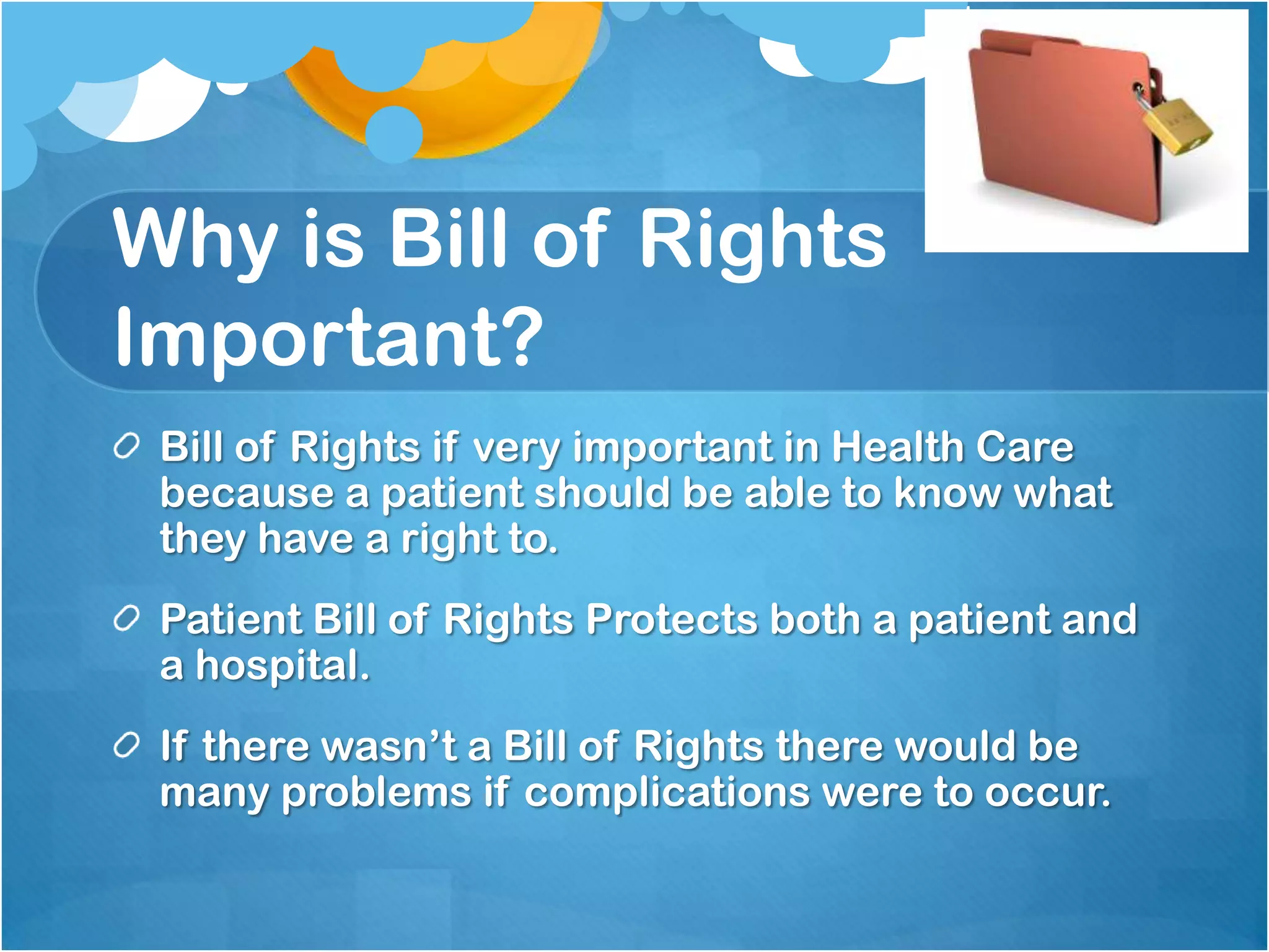Patients Bill of Rights | PPTX