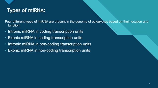 miRNA-Biochemistry | PPTX
