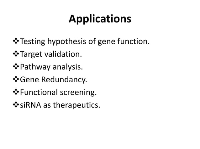 mi RNA and siRNA | PPTX | Biotech and Biomedical Industry | Industries