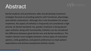 Esthetic Smile Design | PDF