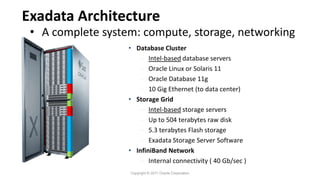 Miro Consulting Oracle Exadata Database Machine Offering | PPT
