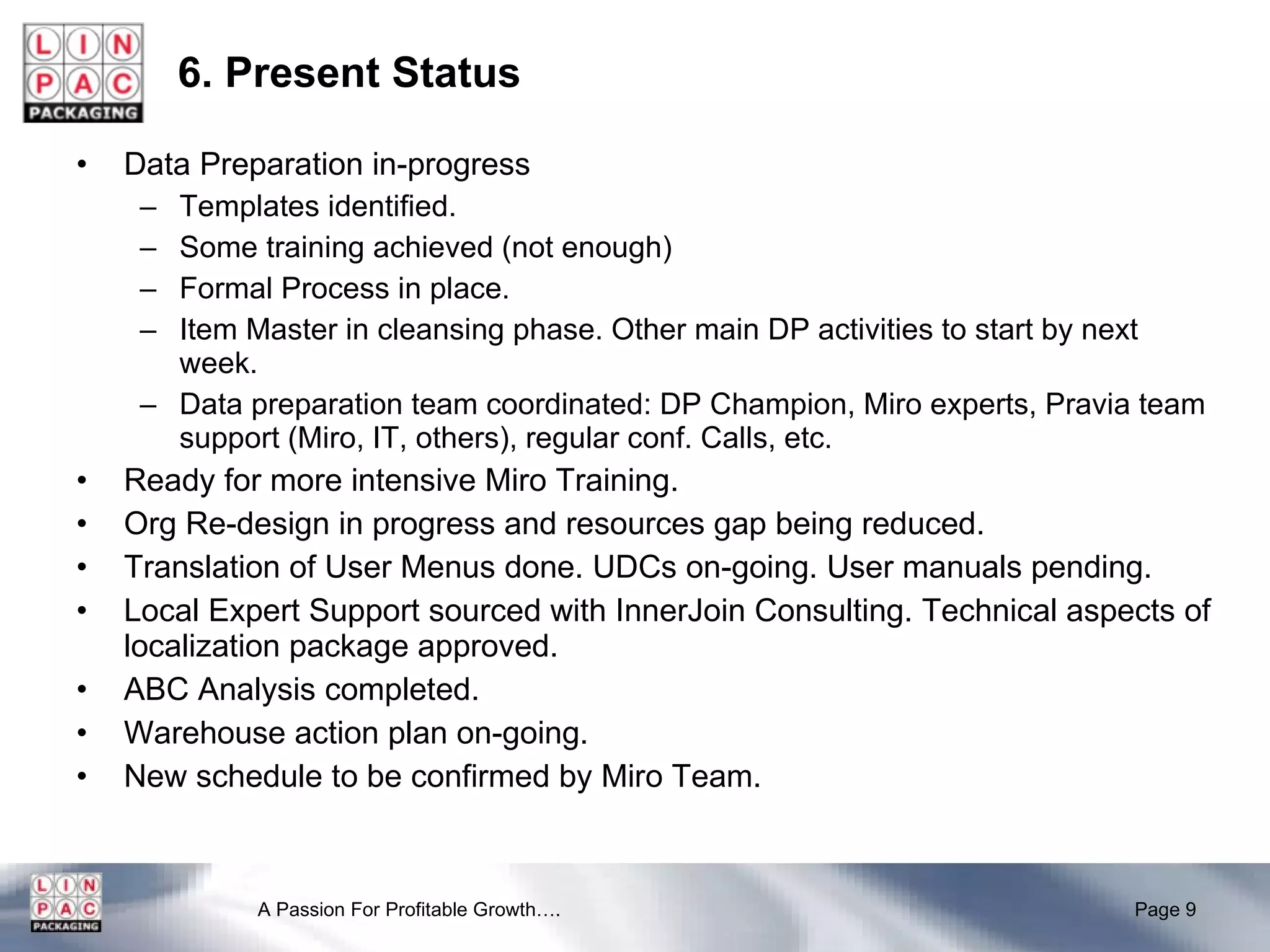 Miro Data Preparation | PPT