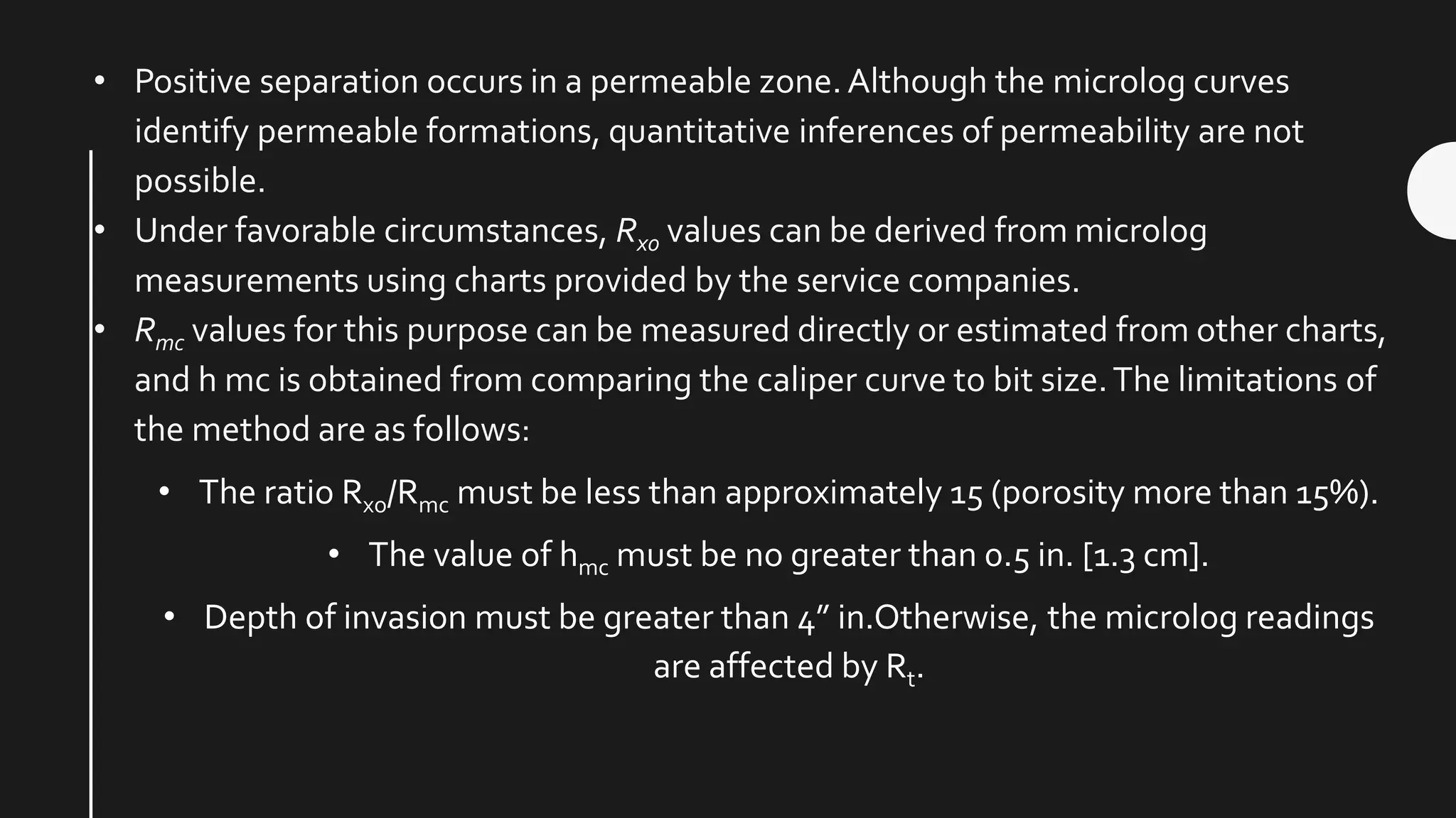Miro Resistivity log | PPTX