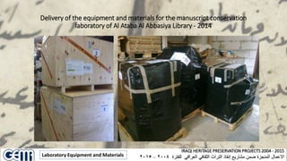 Iraqi heritage preservation projects | PPTX