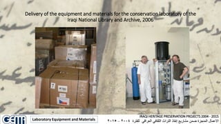 Iraqi heritage preservation projects | PPTX