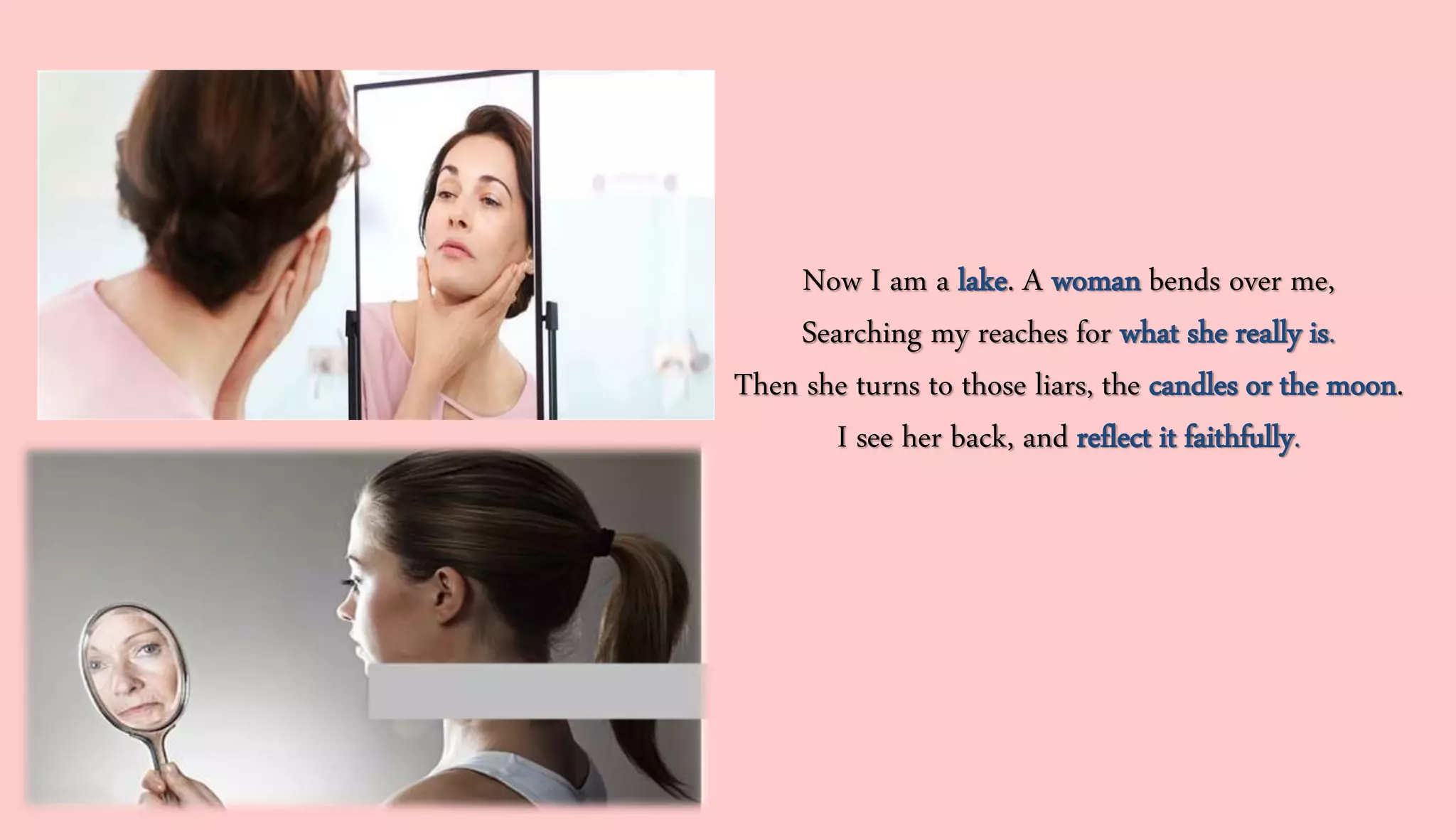 Mirror by Sylvia Plath | PPT