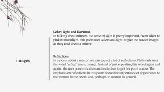 Mirror by Sylvia Plath | PPTX