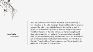 Mirror by Sylvia Plath | PPTX