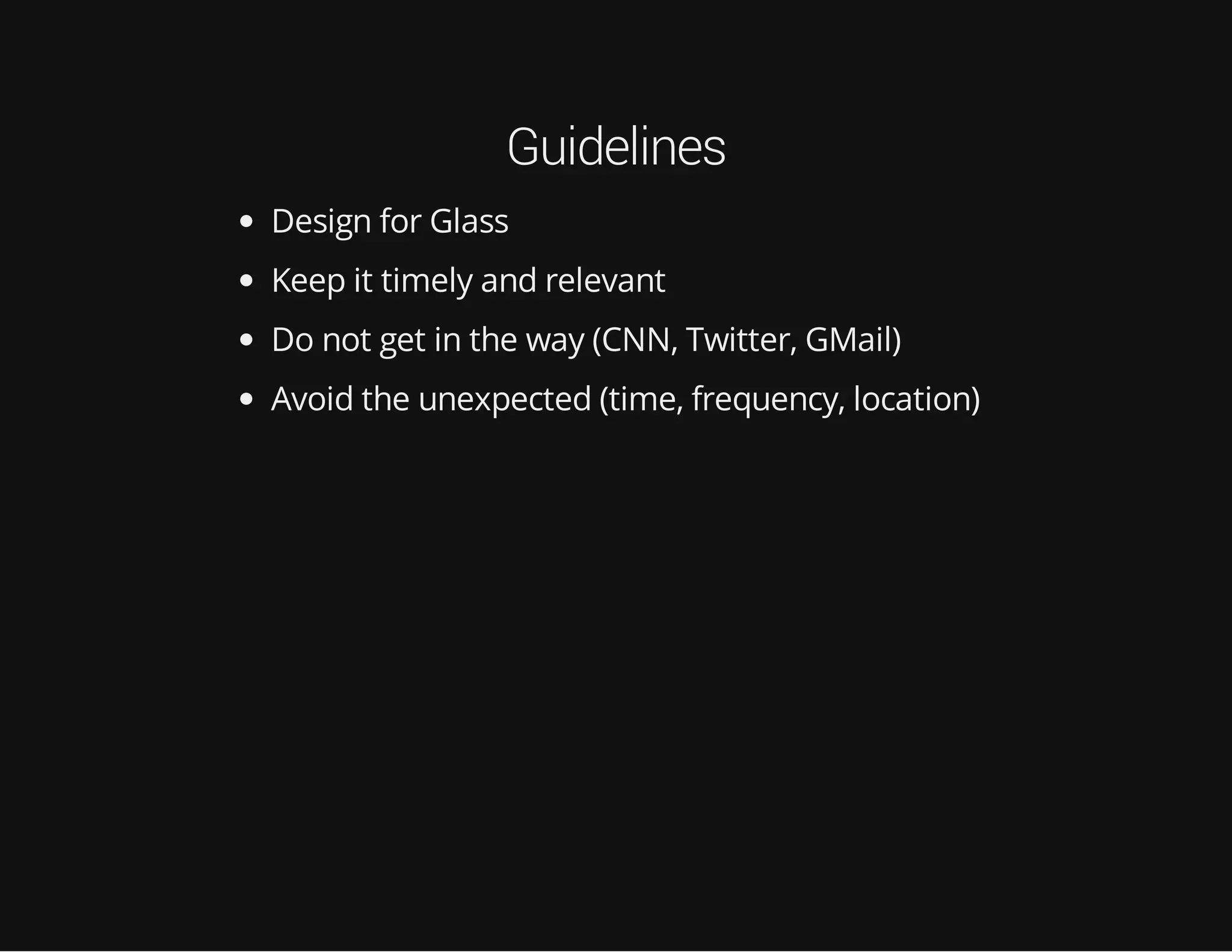 Mirror API introduction | PPT