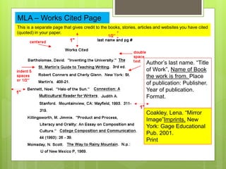 "Mirror Image" Analysis Essay Tutorial | PPT
