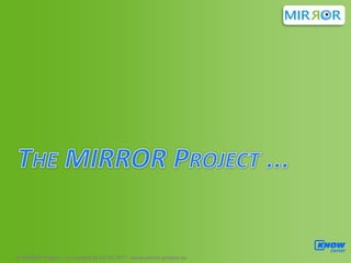 The MIRROR Project - Reflective Learning at Work | PPT