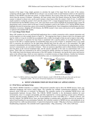 UAV-Borne LiDAR with MEMS Mirror Based Scanning Capability | PDF