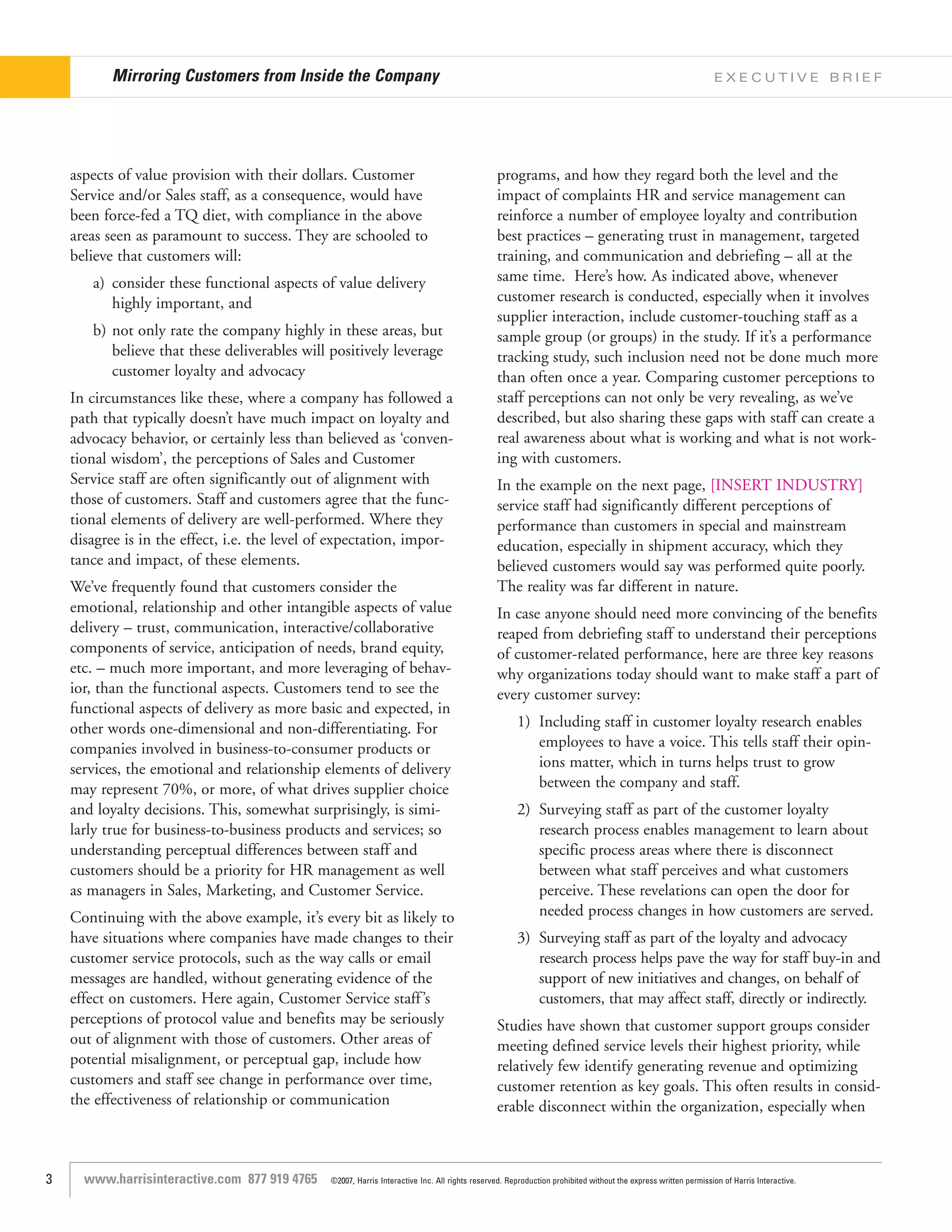 Mirroring Customers | PDF