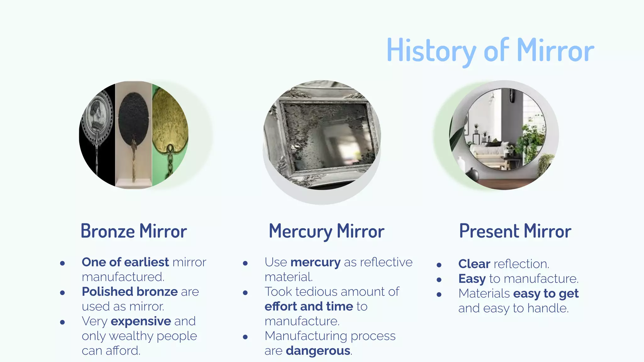 The Manufacturing of Mirror by MX Master. | PPT