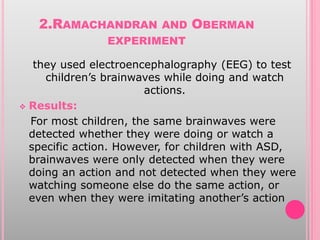 Mirror neurons and autism | PPTX
