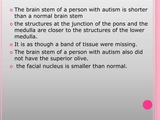 Mirror neurons and autism | PPTX