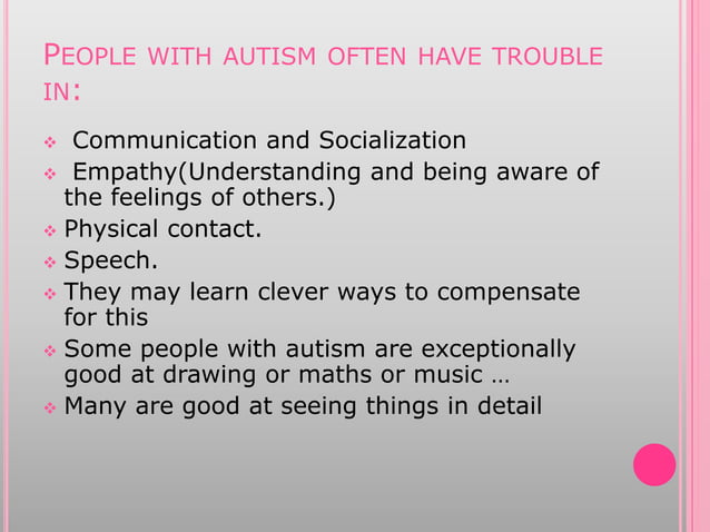 Mirror neurons and autism | PPT