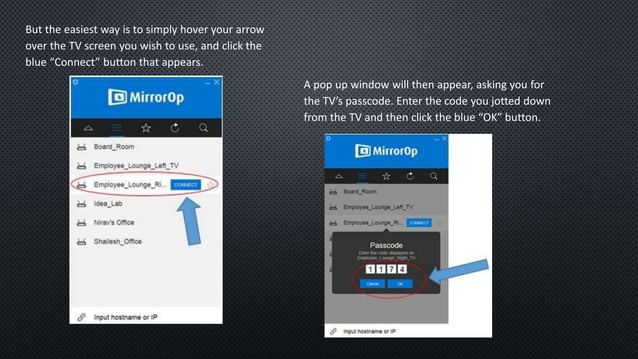MirrorOp & Control4 | PPT